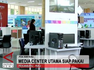 Media Center Utama Siap Pakai - ANTARA News
