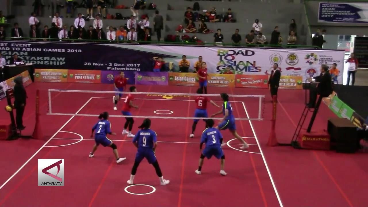 10 Negara Tampil di Test Event Sepak Takraw Asian Games 2018 - ANTARA News